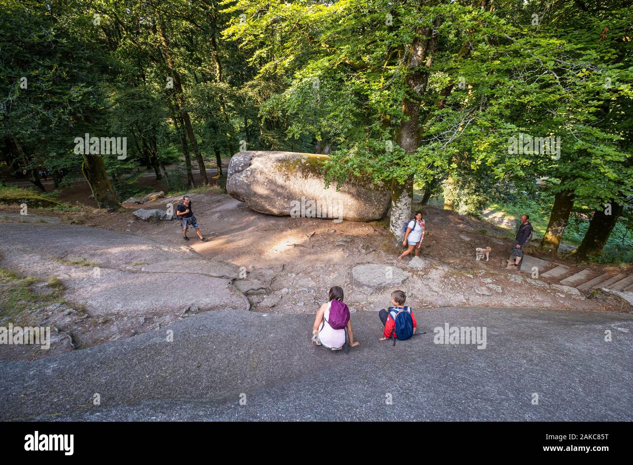 France, Finistere, Armorica Regional Nature Park, Huelgoat in the heart ...