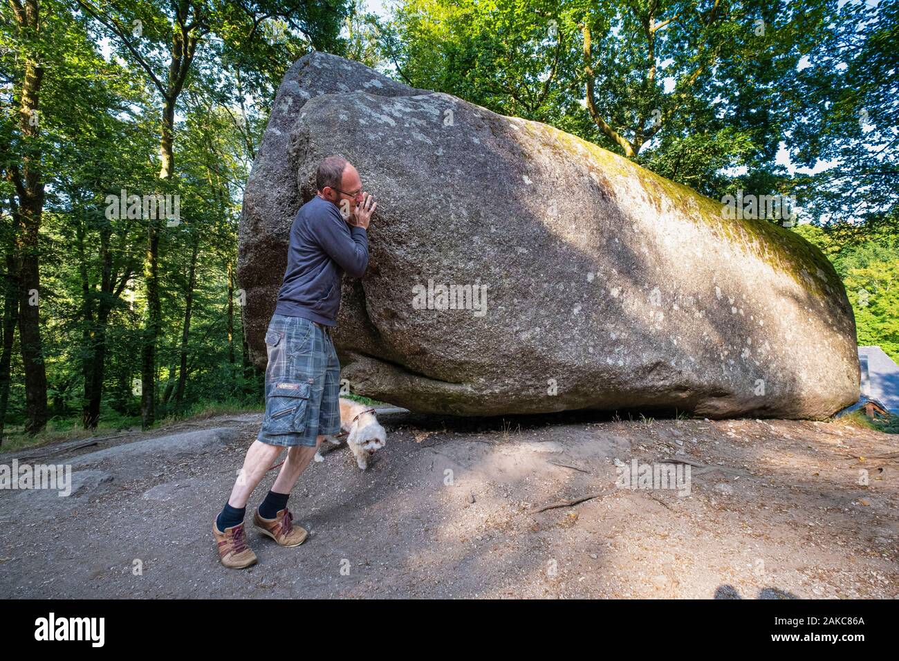 France, Finistere, Armorica Regional Nature Park, Huelgoat in the heart ...