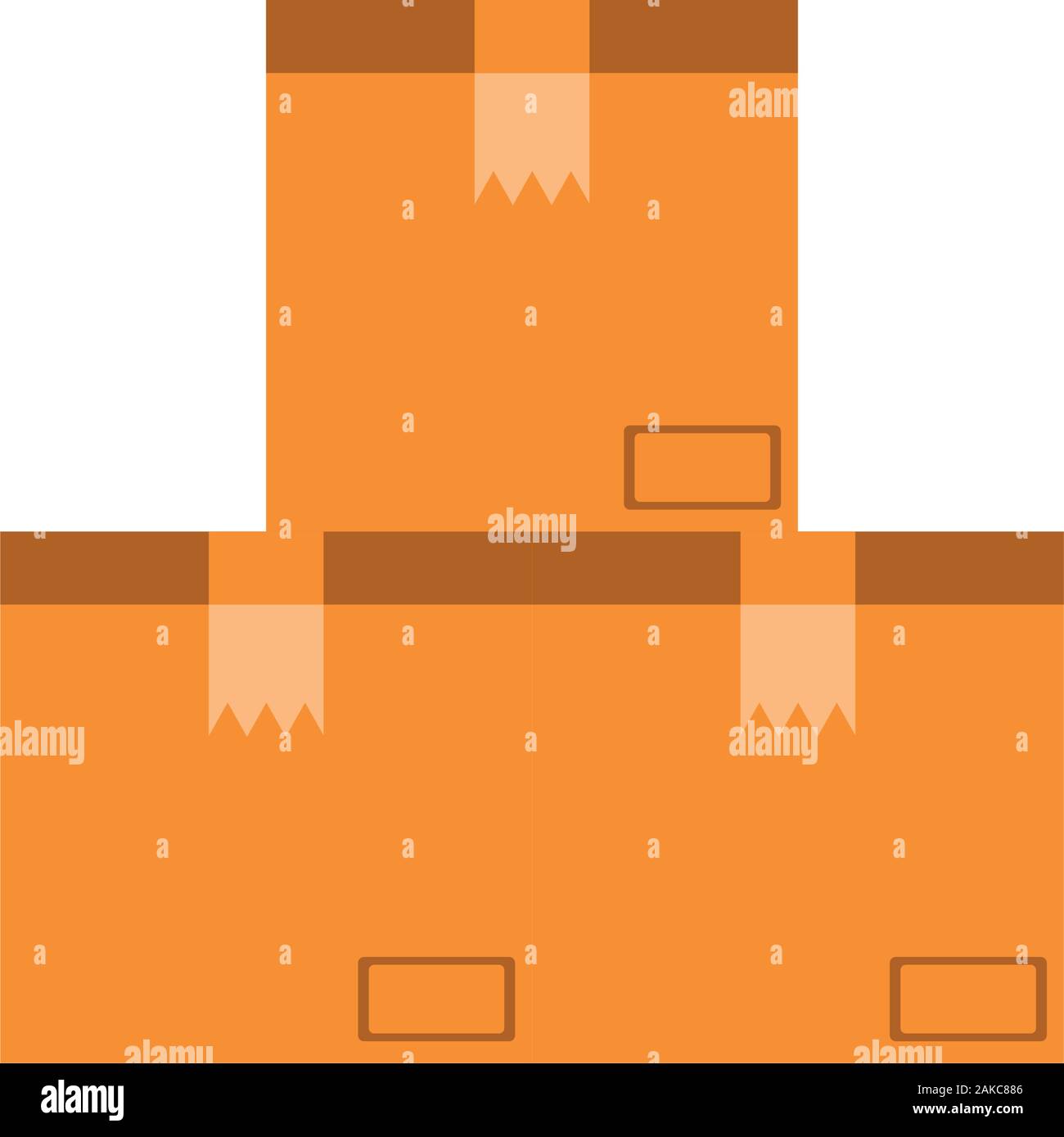 Boxes design, Delivery logistics transportation shipping service ...