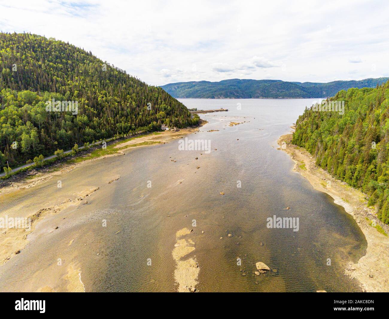 Saguenay fjord canada hi-res stock photography and images - Alamy