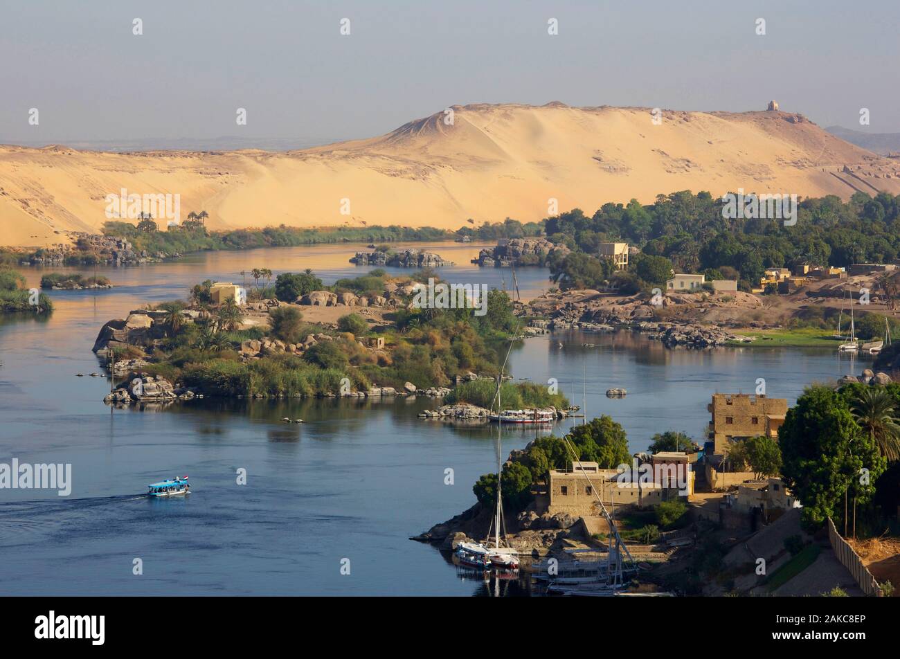 Nile islets hi-res stock photography and images - Alamy