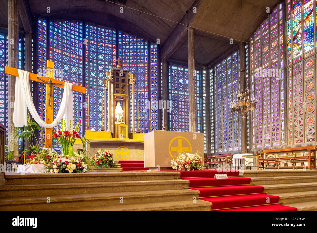 France, Seine Saint Denis, Le Raincy, church Notre-Dame du Raincy ...