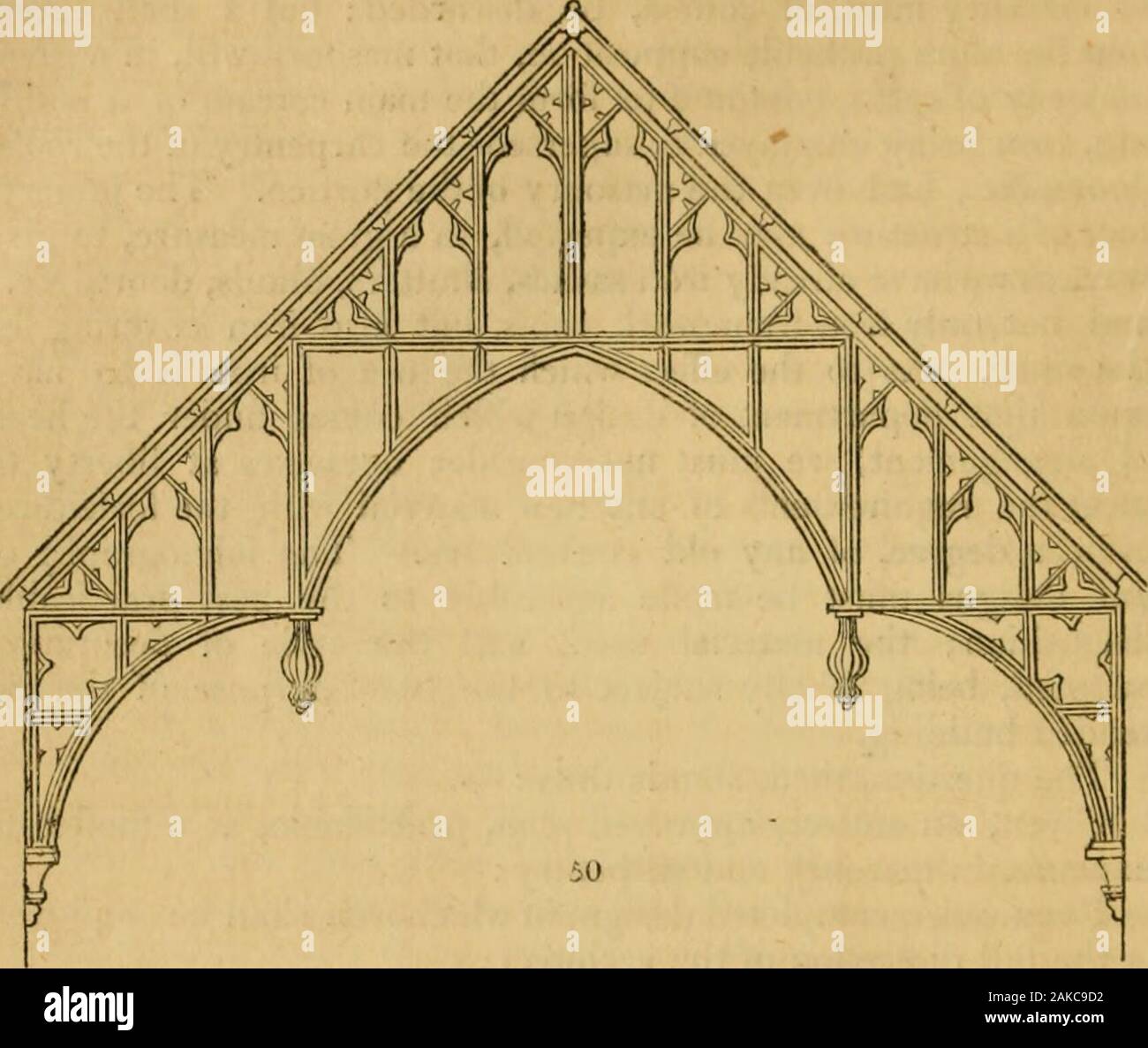 Curved roof trusses hi-res stock photography and images - Alamy