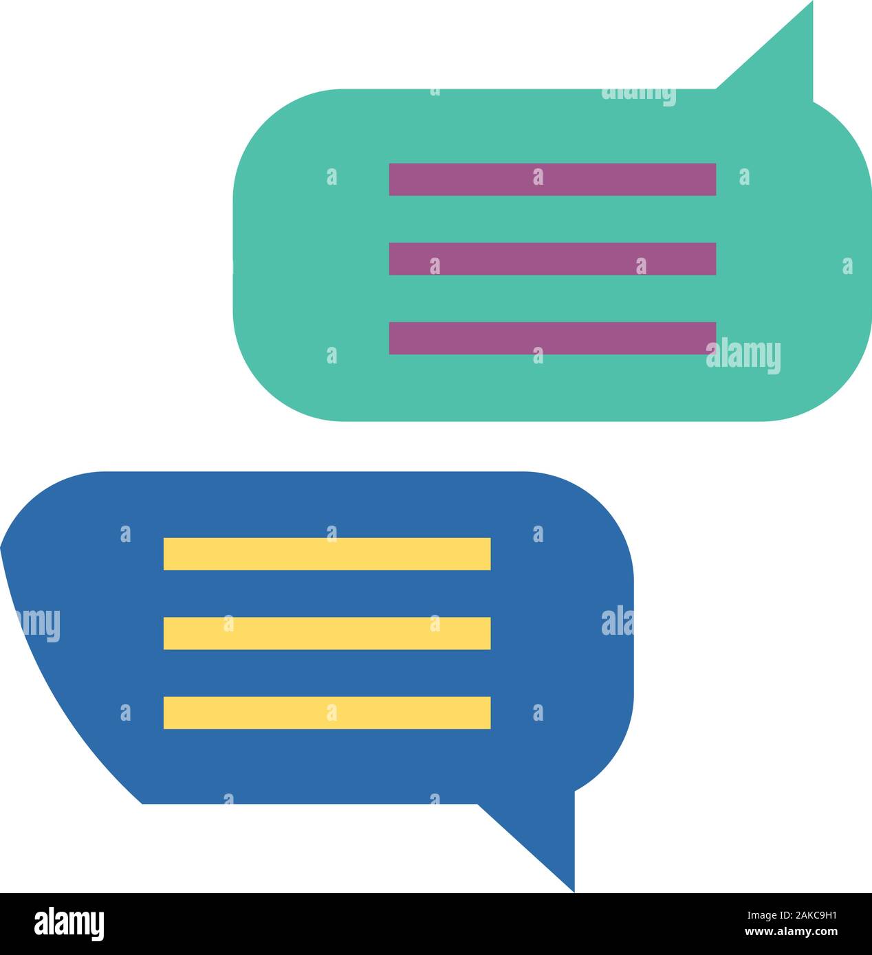 Communication bubbles design, Message discussion conversation talk and ...