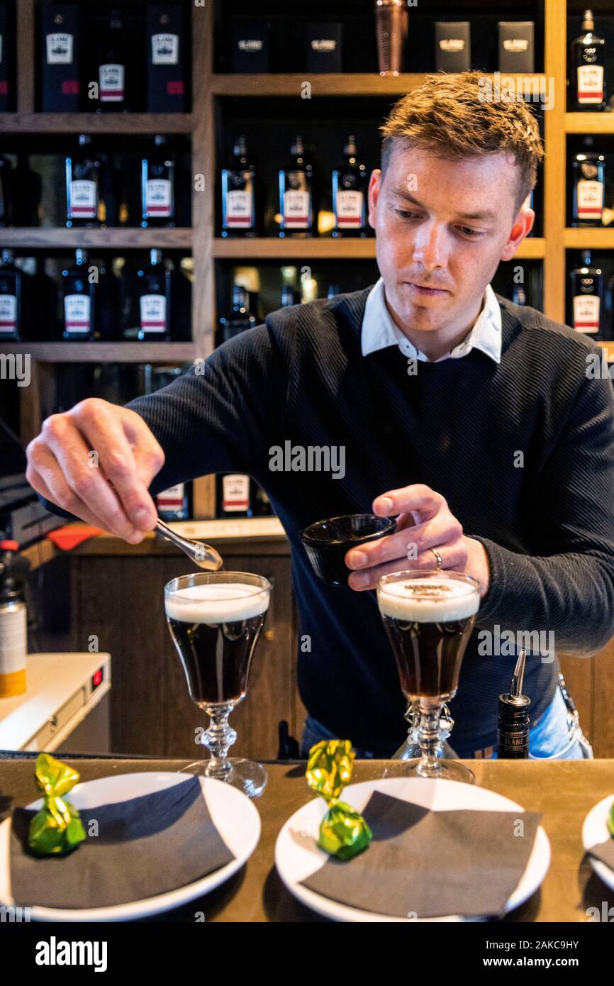 Ireland, Meath county, Boyne Valley, Slane whiskey distillery Stock ...