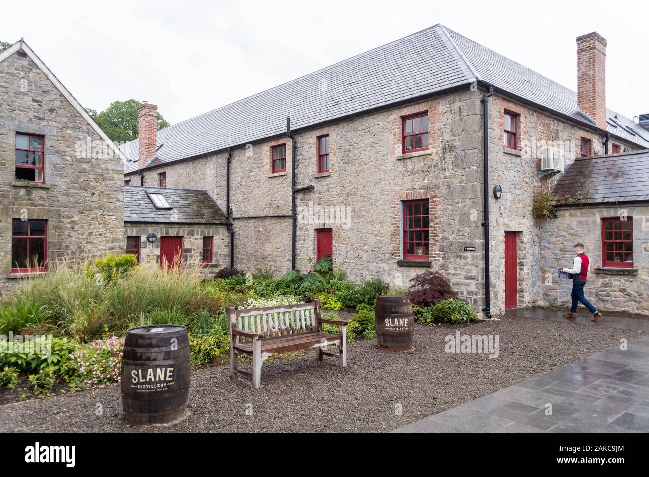 Ireland, Meath county, Boyne Valley, Slane whiskey distillery Stock ...