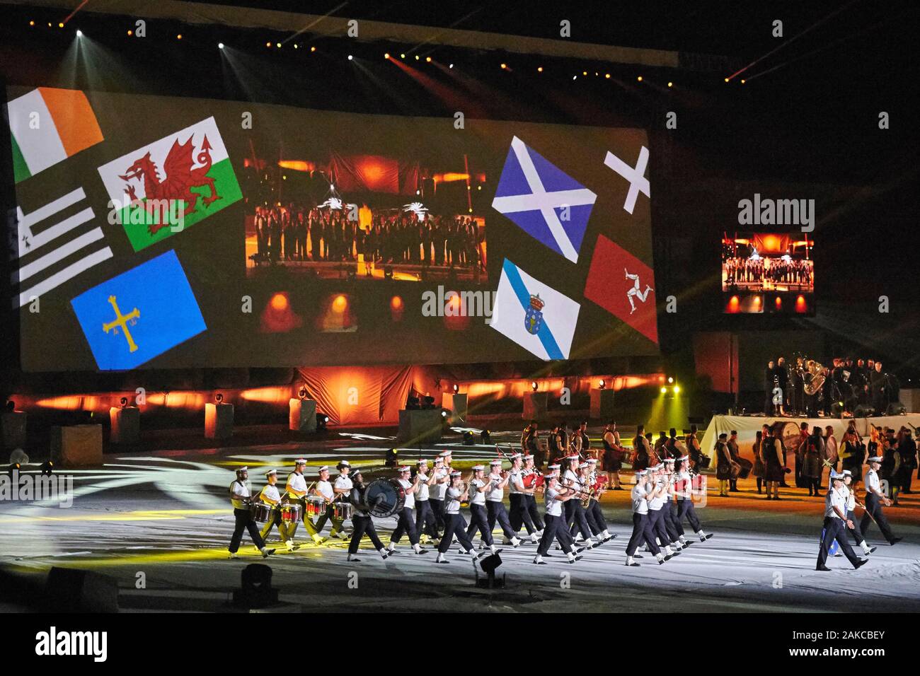 France, Morbihan, Lorient, Festival Interceltique de Lorient (FIL), the ...