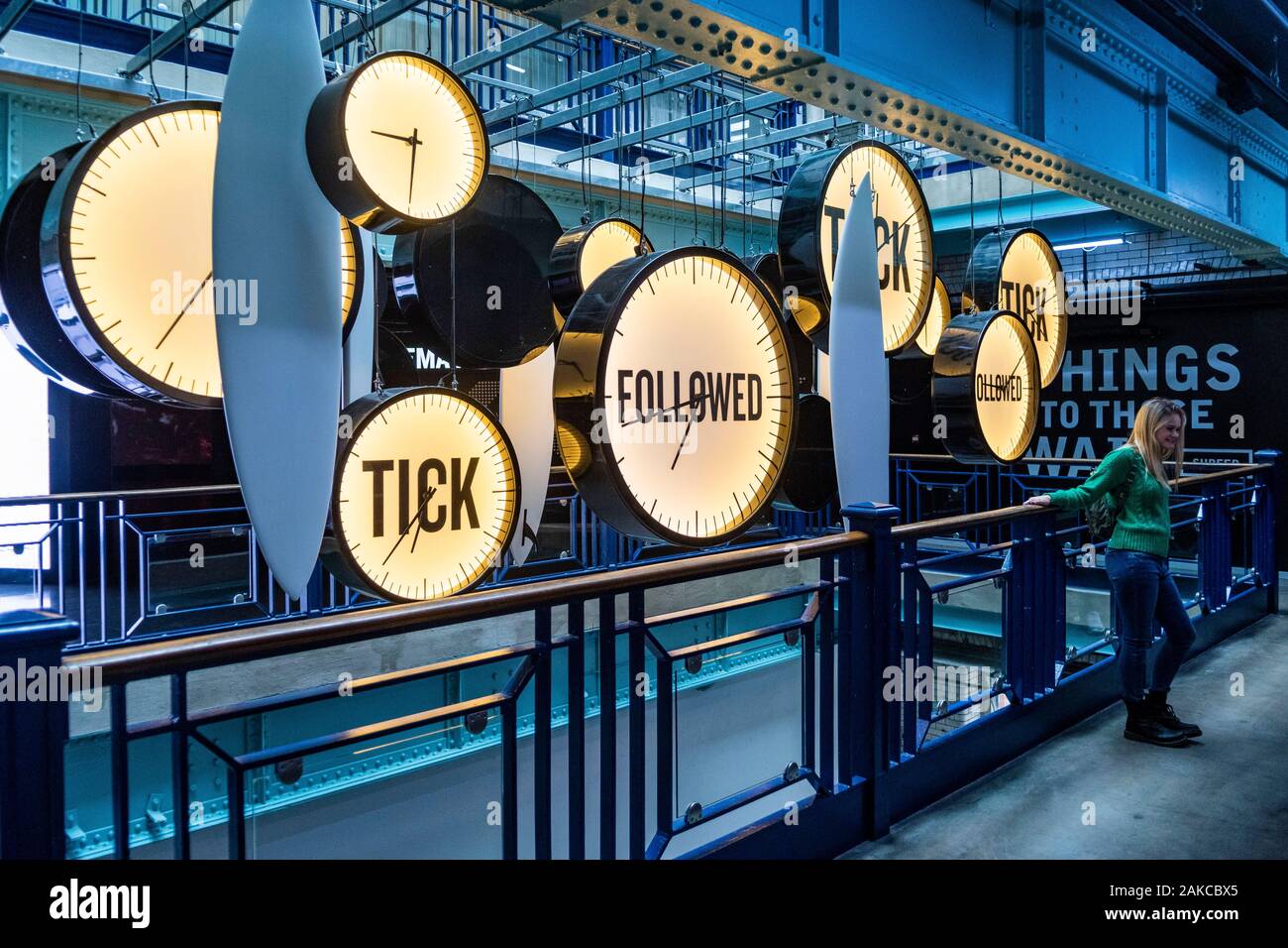Ireland, Dublin, the Guinness Museum in Guiness factory Stock Photo - Alamy