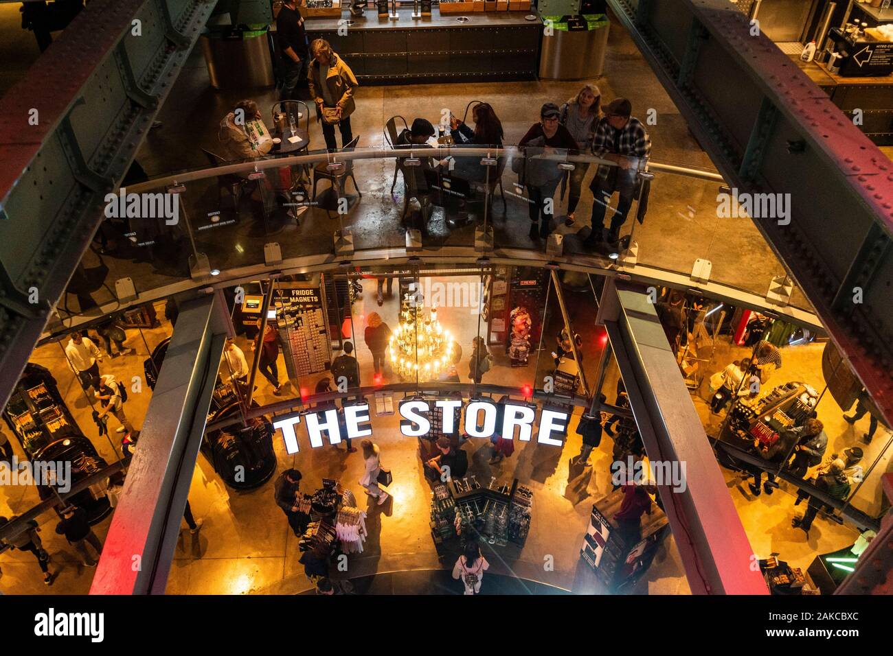 Ireland, Dublin, the Guinness Museum in Guiness factory Stock Photo - Alamy
