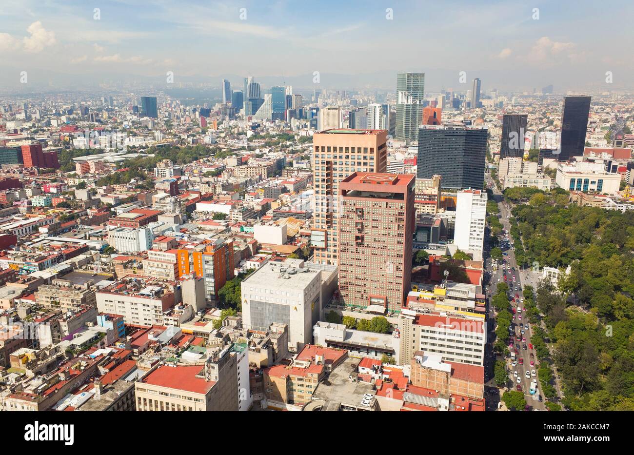 Mexico city urban view hi-res stock photography and images - Alamy