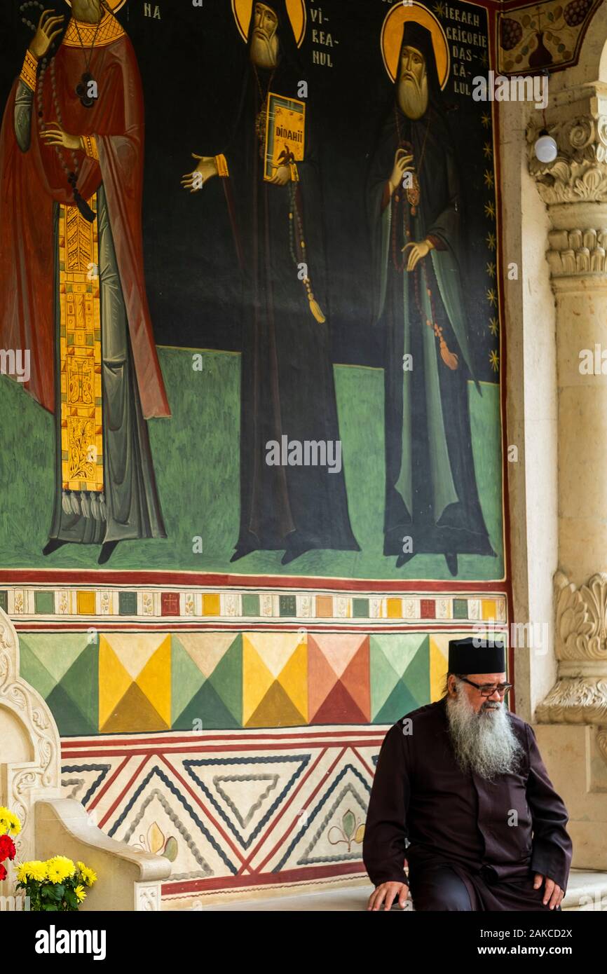 Hungary, Kubekhaza, Csongrad, Orthodox priest Stock Photo - Alamy