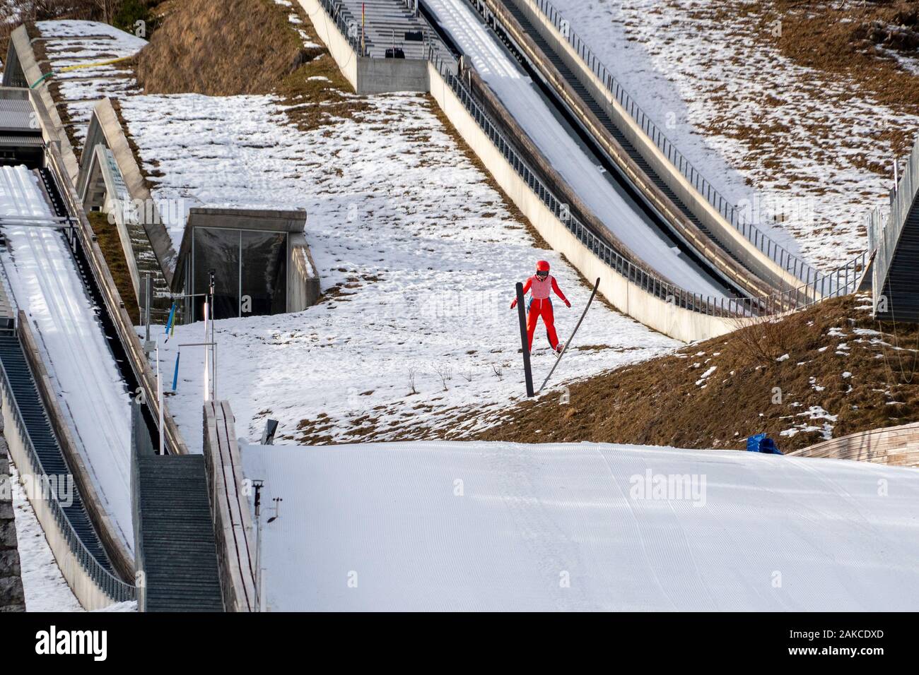 Ski jump structure hi-res stock photography and images - Alamy