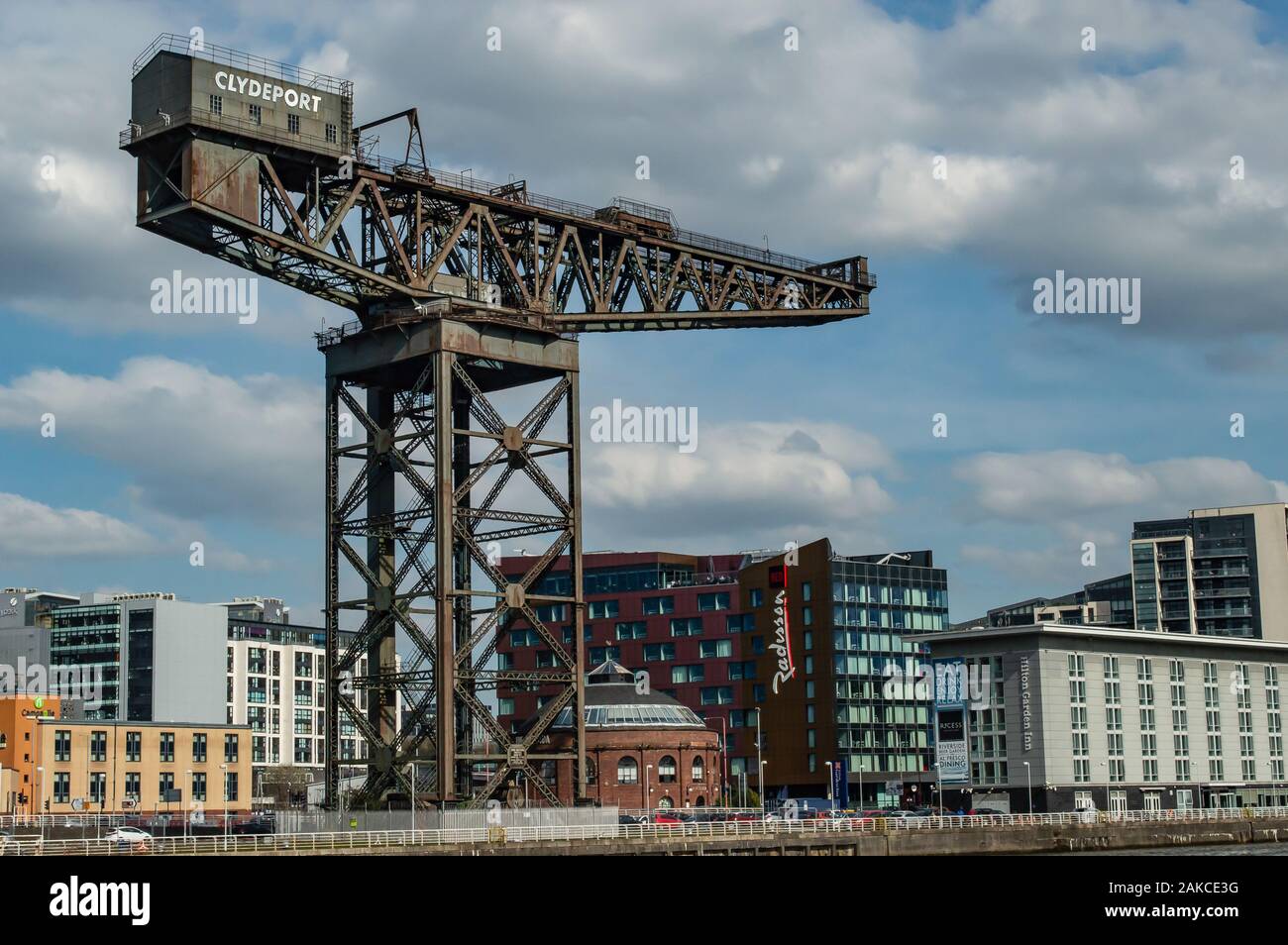 Old glasgow docks hi-res stock photography and images - Alamy