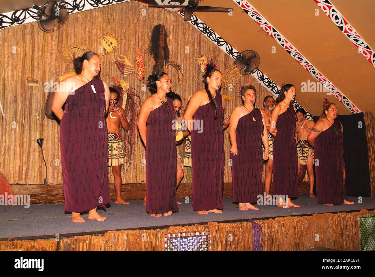 Maori dancer new zealand hi-res stock photography and images - Alamy