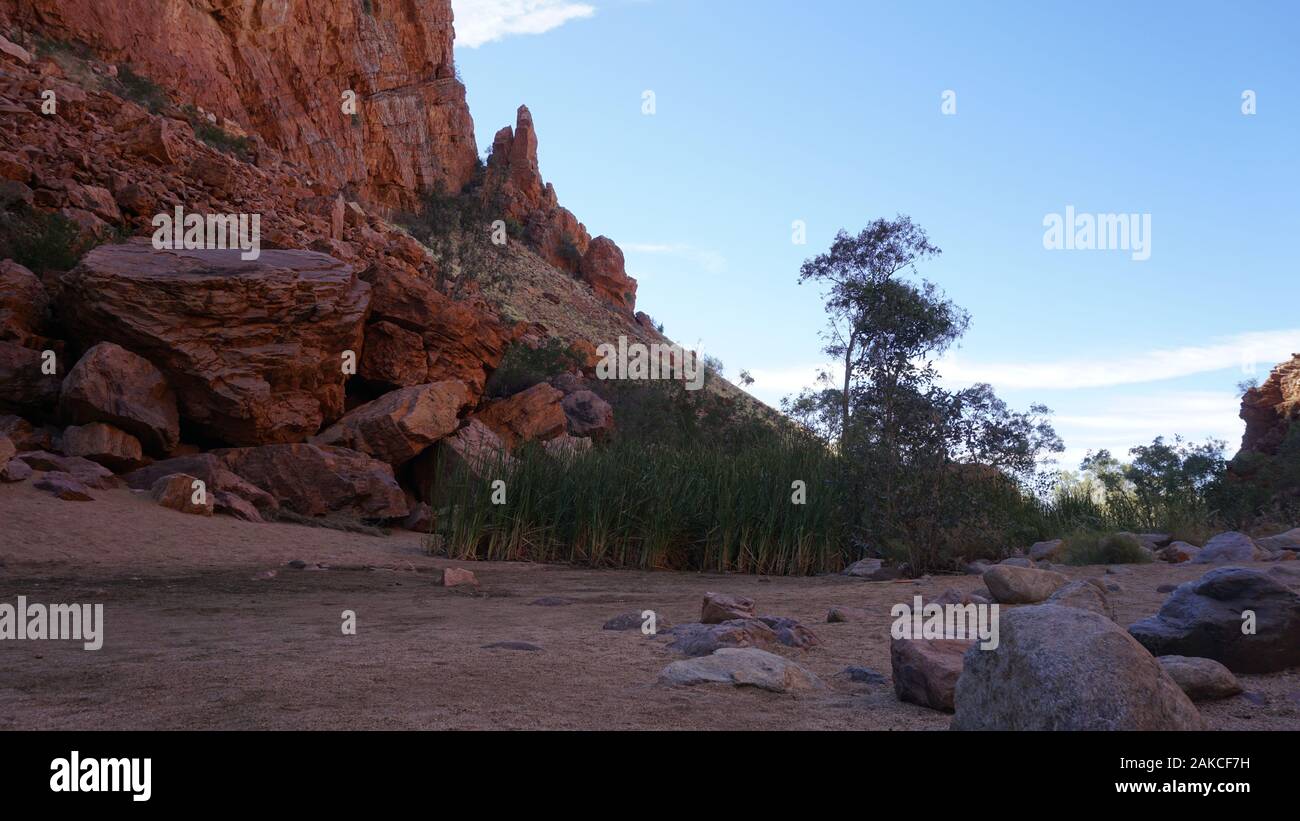 A sunny day in the West MacDonnell Ranges in the Northern Territories ...