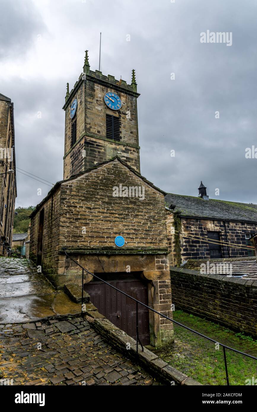Holy Trinity church, Town Gate, Holmfirth, United Kingdom Stock Photo ...
