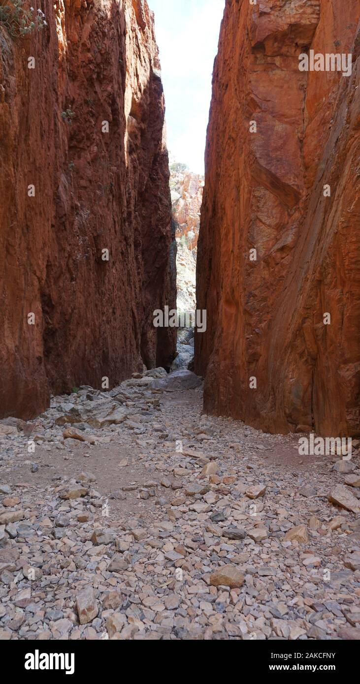 A sunny day in the West MacDonnell Ranges in the Northern Territories ...