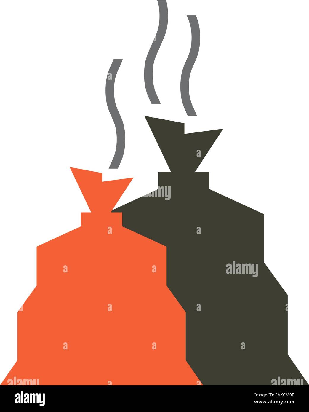 trash bags design, Pollution factory environment dirty danger industry ...