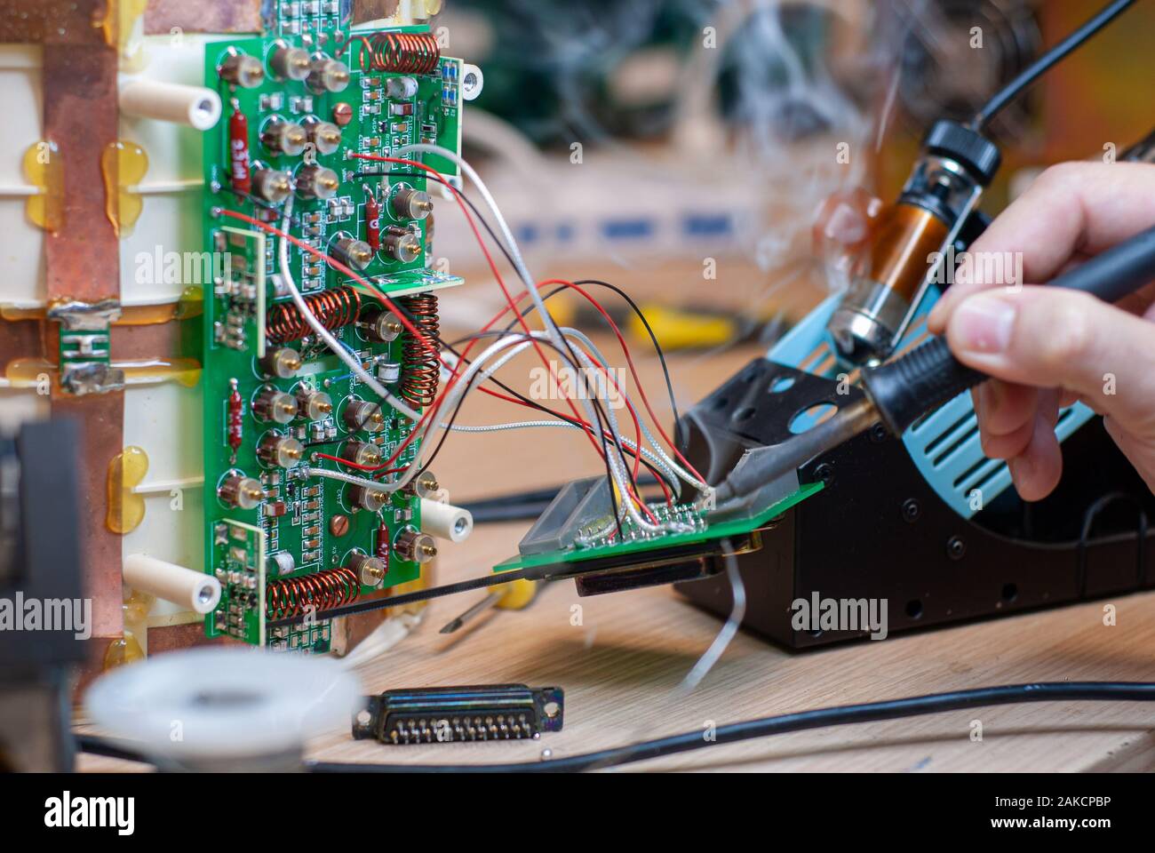 Soldering tin wires hi-res stock photography and images - Alamy