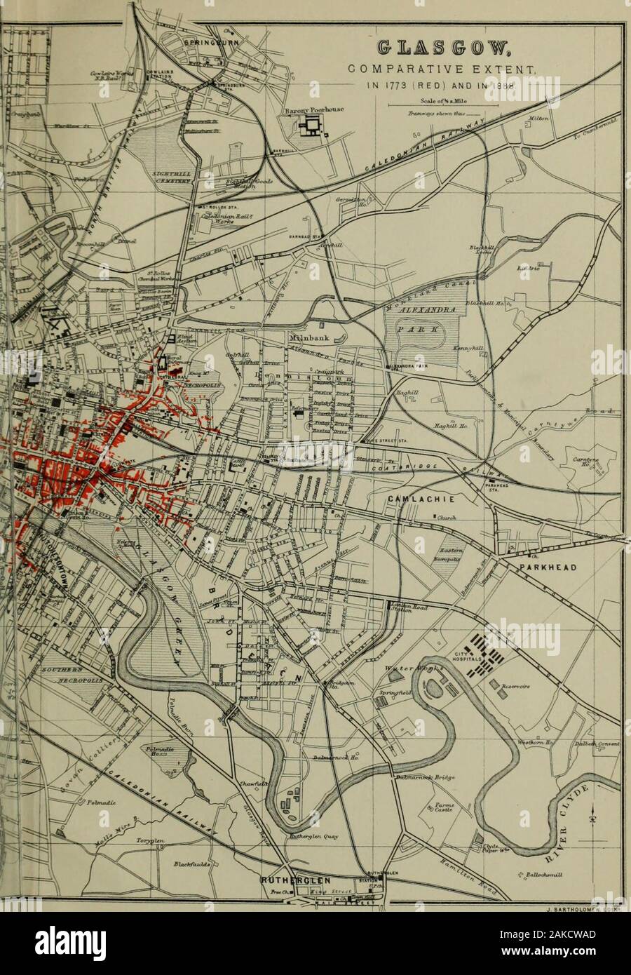 Old Glasgow: the place and the people, from the Roman occupation to the ...