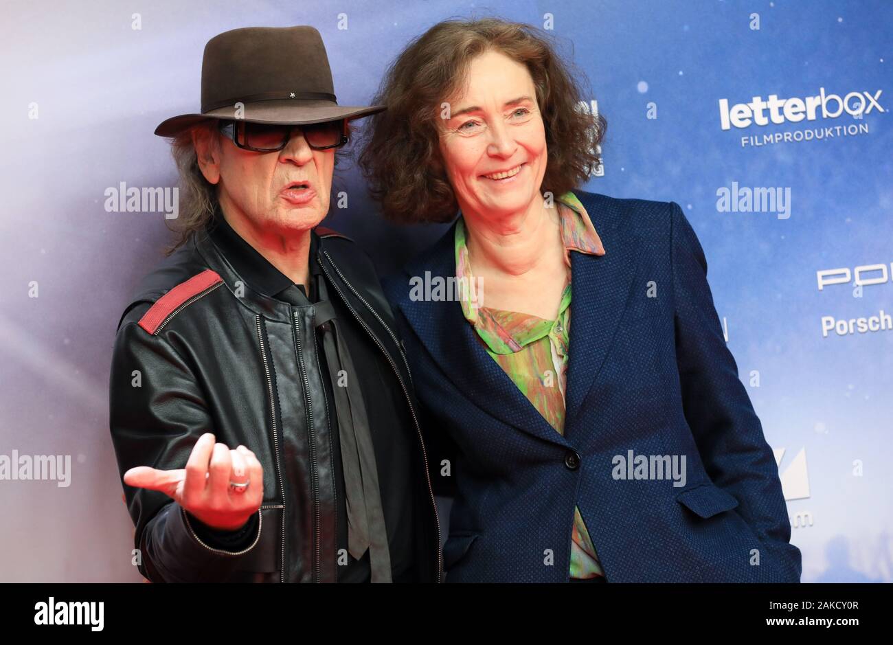 Hamburg, Germany. 07th Jan, 2020. Udo Lindenberg (l), musician, and ...