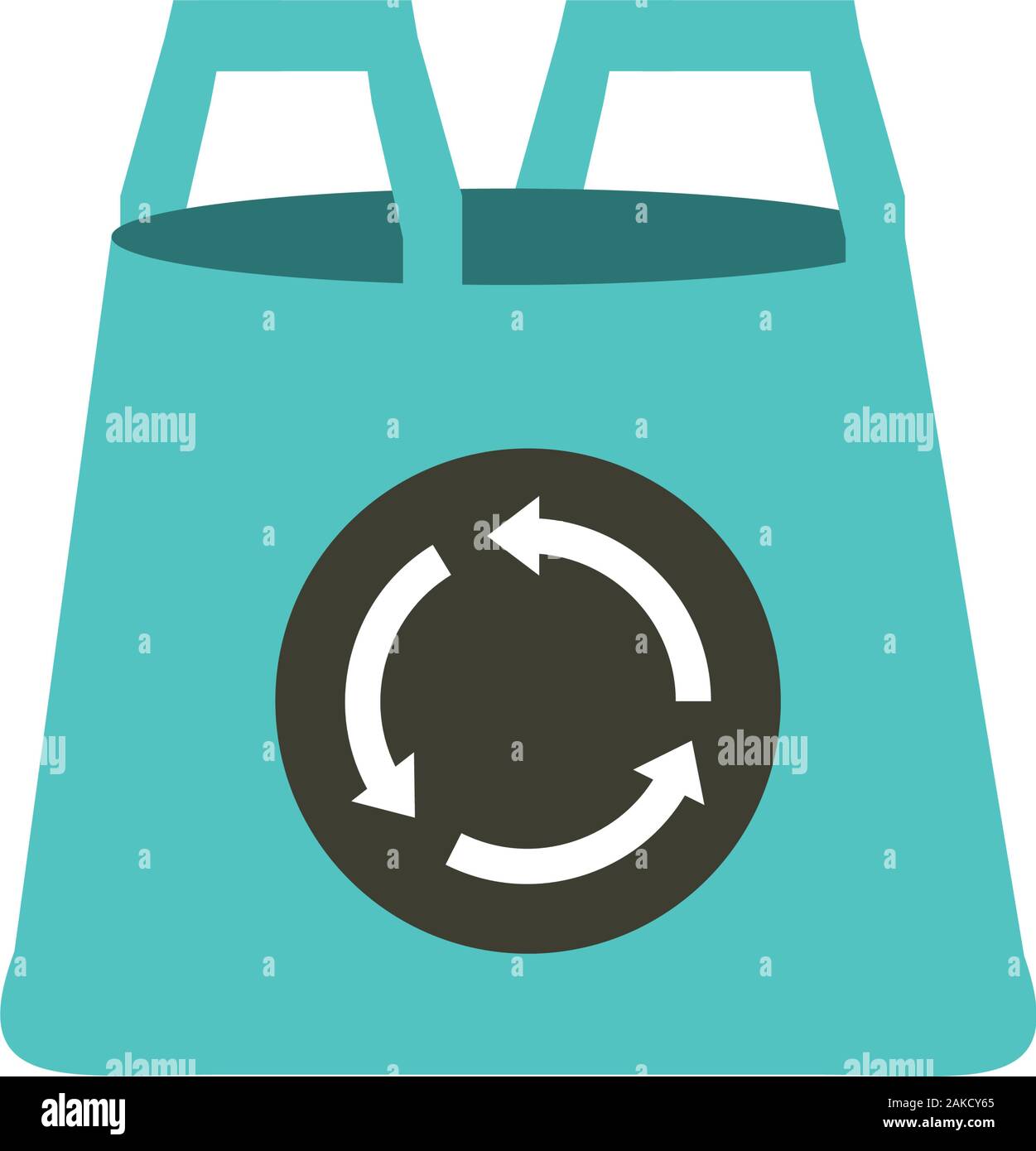 Recycle bag design, Ecology eco save green natural environment ...