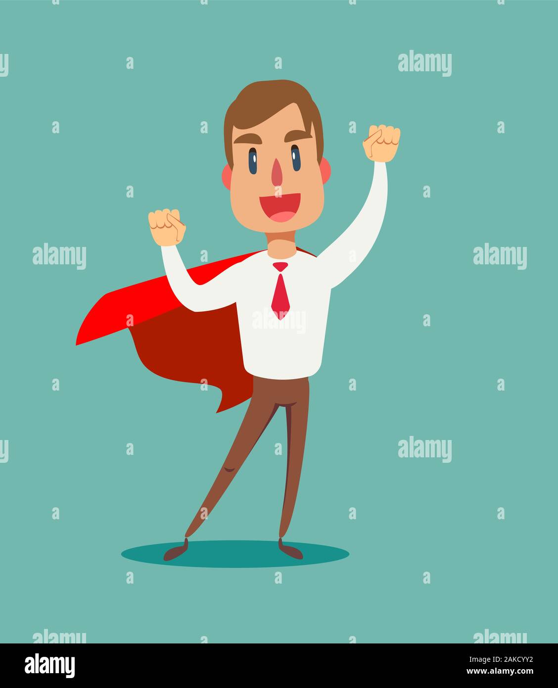 Young man smiling in red Stock Vector Images - Alamy