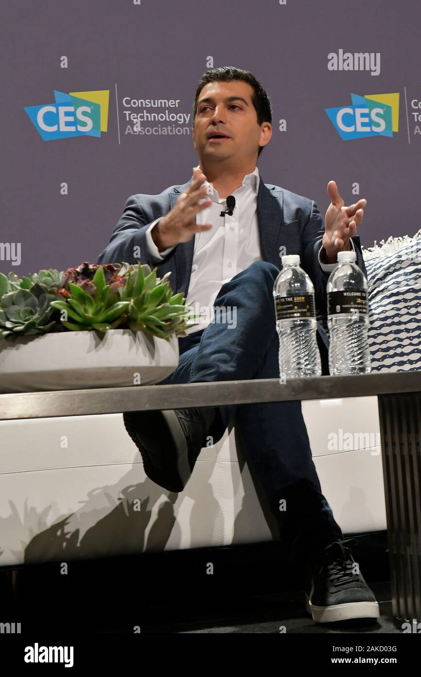 Las Vegas, NV, USA. 8th Jan, 2020. Farhad Massoudi Speaking at The ...