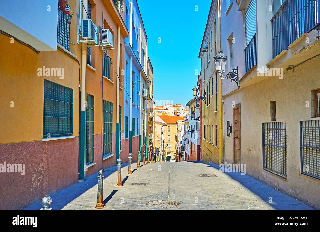 Walk old hilly street hi-res stock photography and images - Alamy