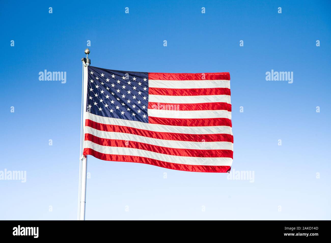 Beautiful usa flag hi-res stock photography and images - Alamy