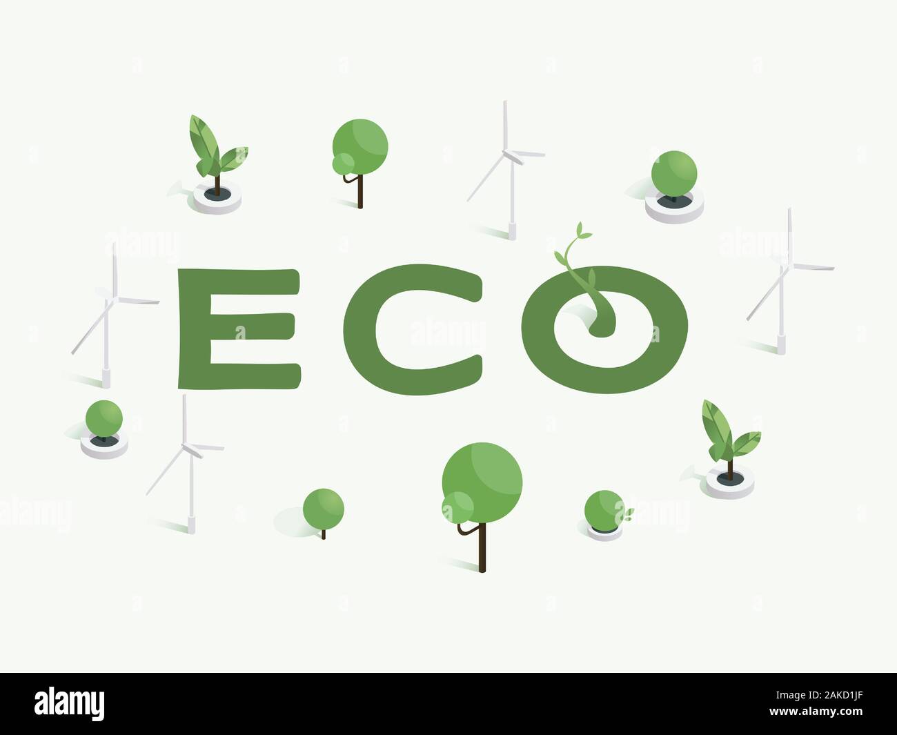 Conservation eco friendly Stock Vector Images - Alamy