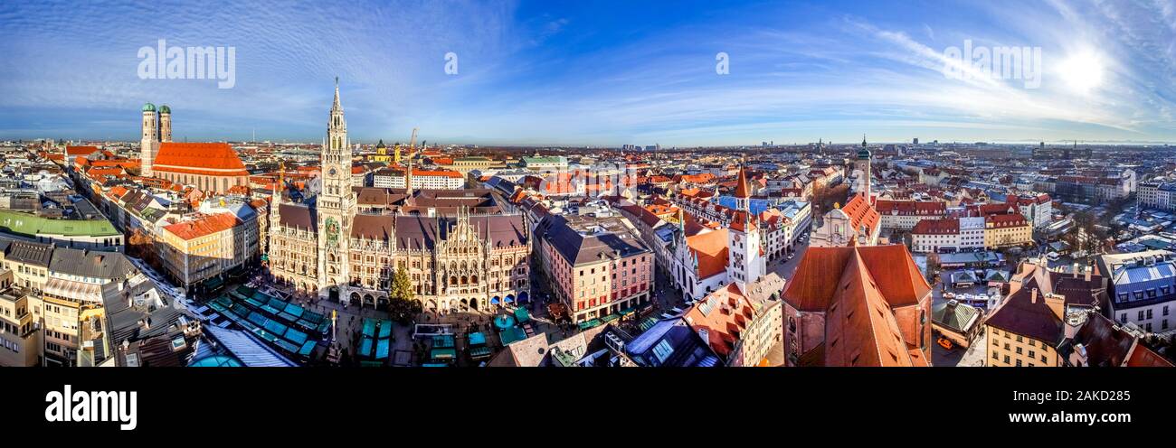 Marienplatz munich view hi-res stock photography and images - Alamy