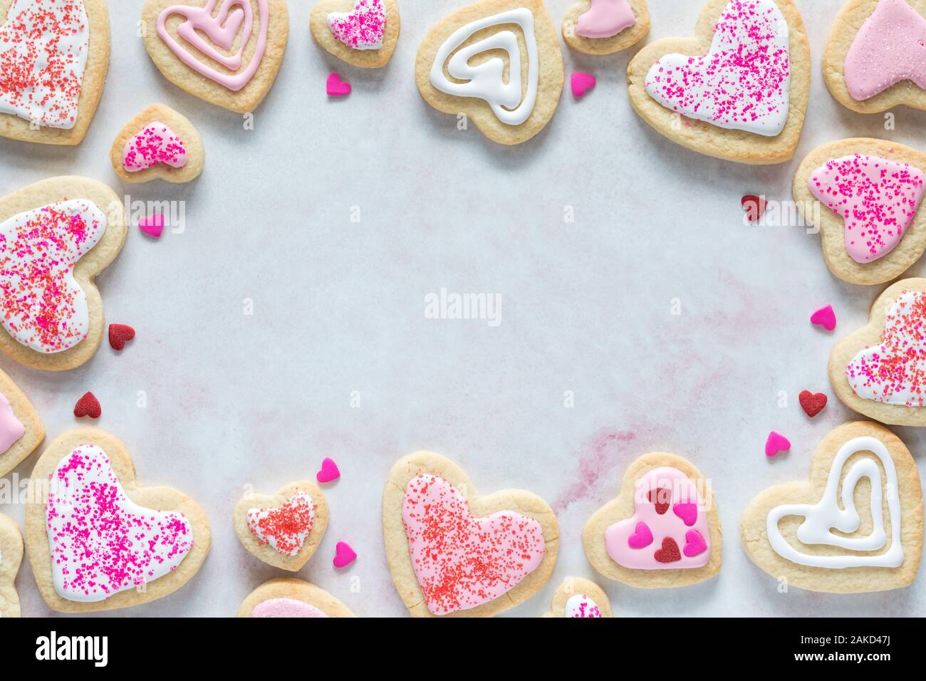 Flat sugar cookies hi-res stock photography and images - Alamy
