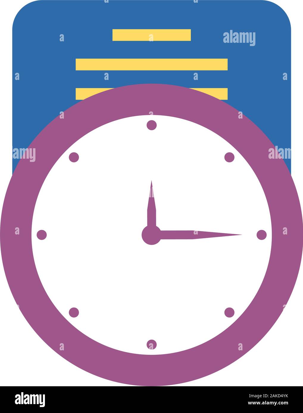 Clock instrument design, Time tool watch second deadline measure ...