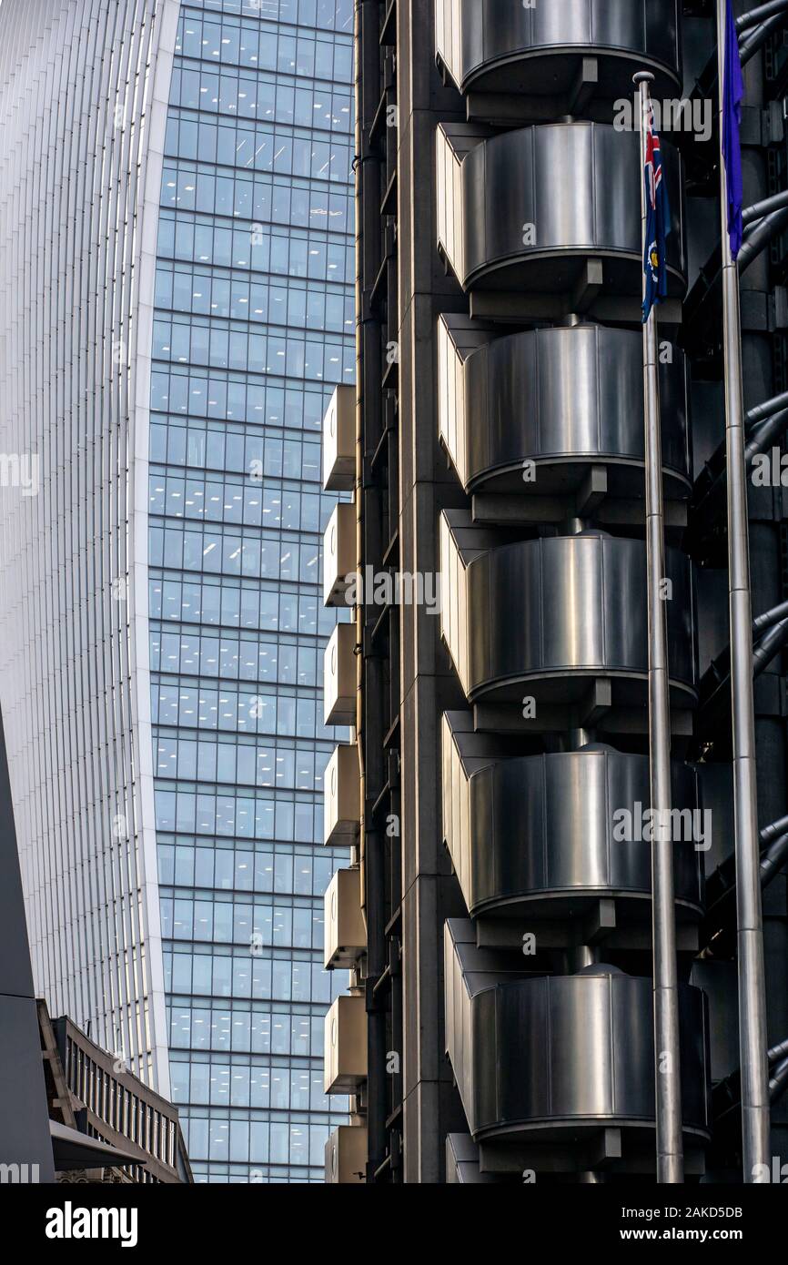 Banking district, buildings, facades, Great Britain Stock Photo - Alamy