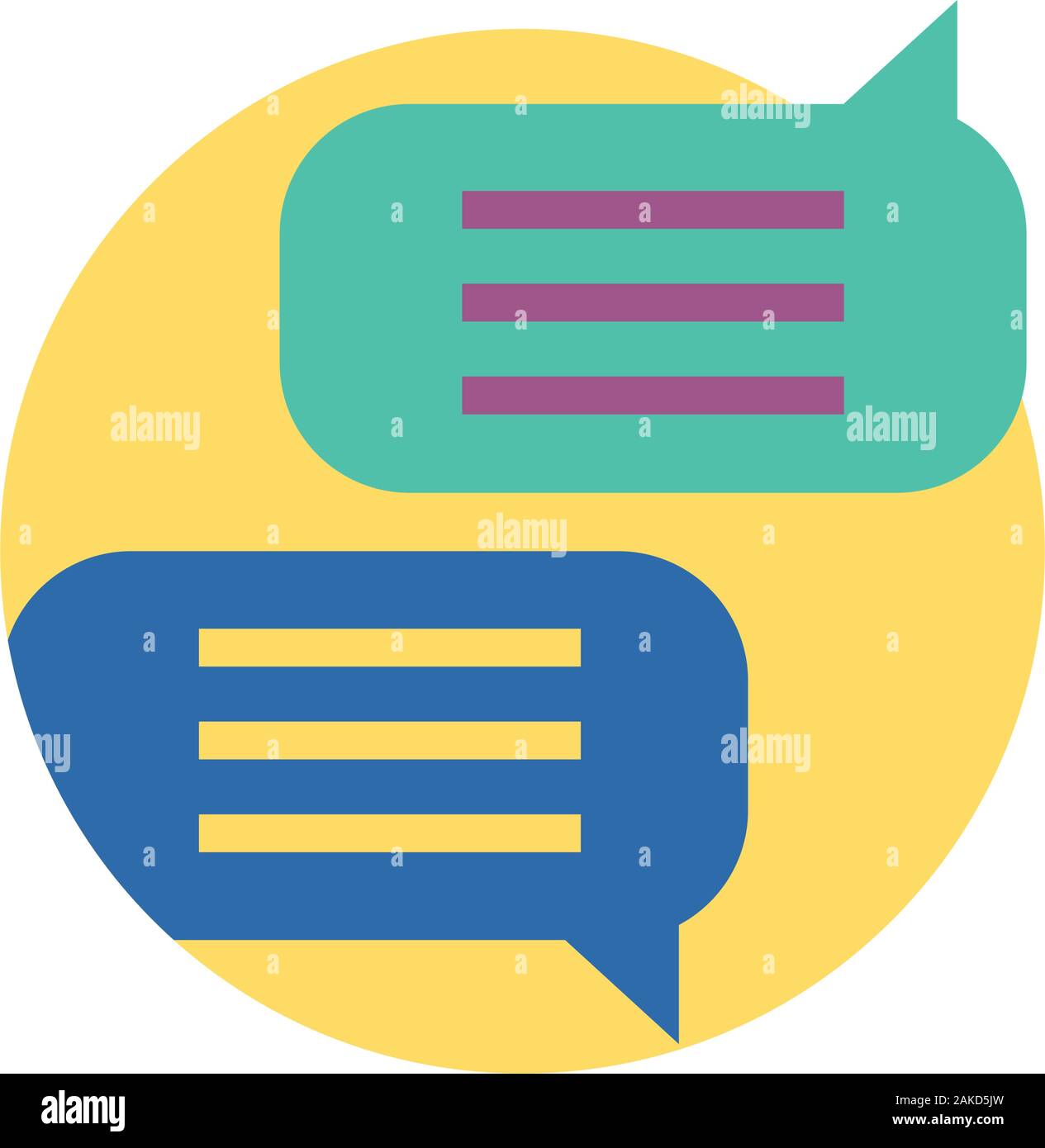 Communication bubbles design, Message discussion conversation talk and ...