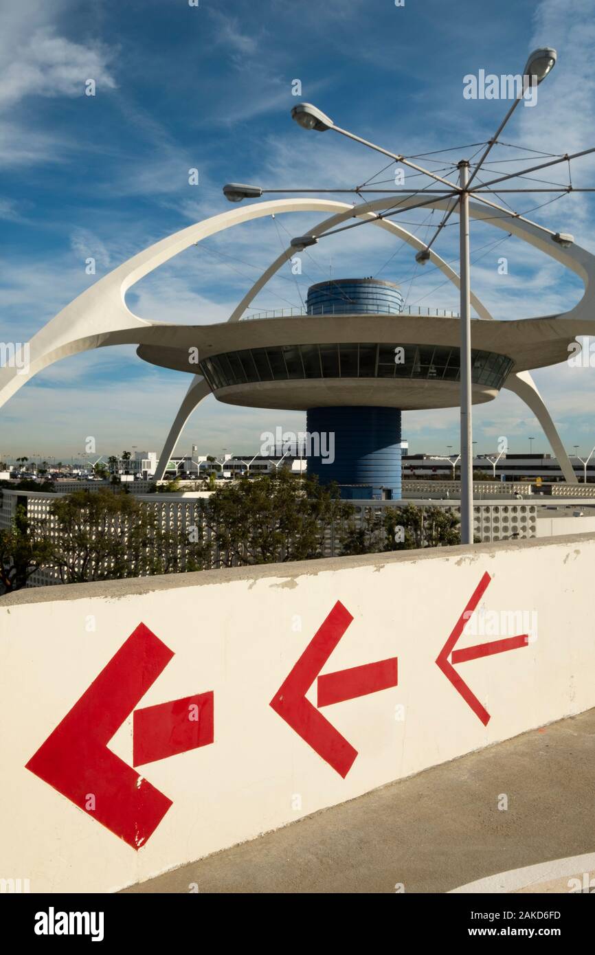 LAX Theme Building. Los Angeles International Airport - LAX - Los ...