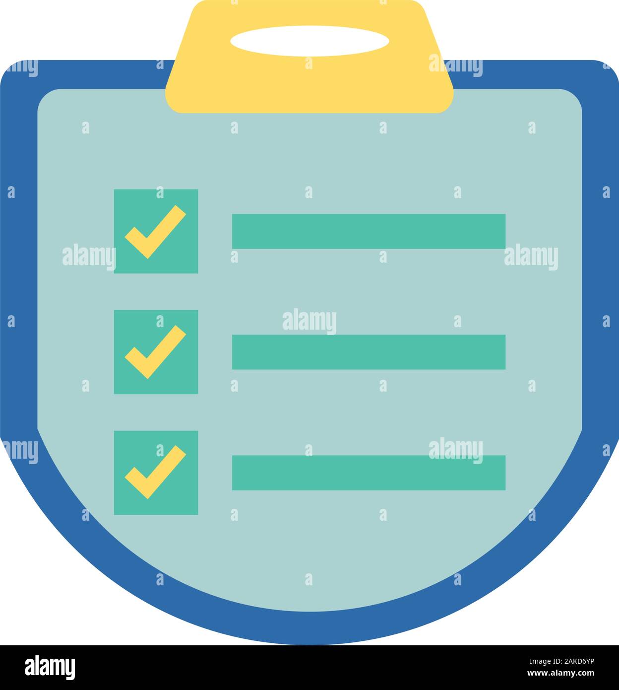 Document with check marks design, Data archive storage organize ...