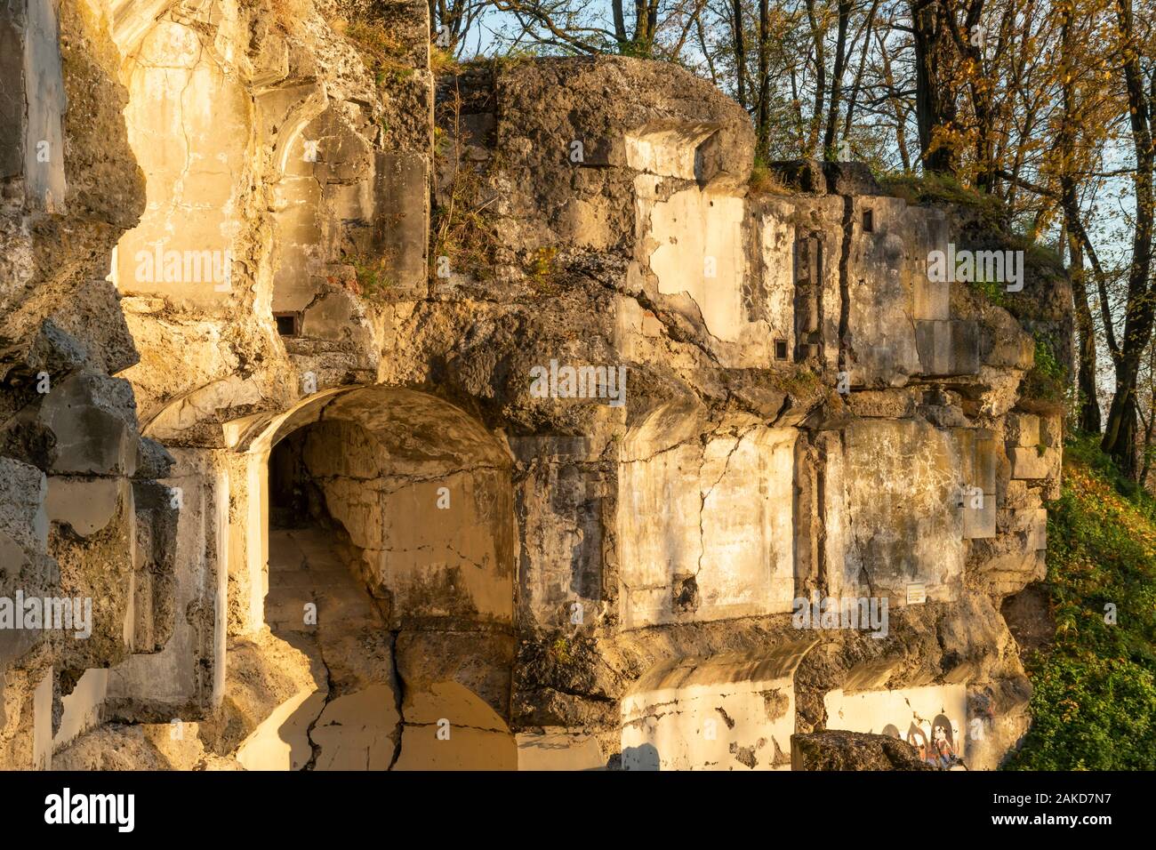 Przemysl Fortress: Fort XIII San Rideau in Eastern Poland, Europe Stock ...