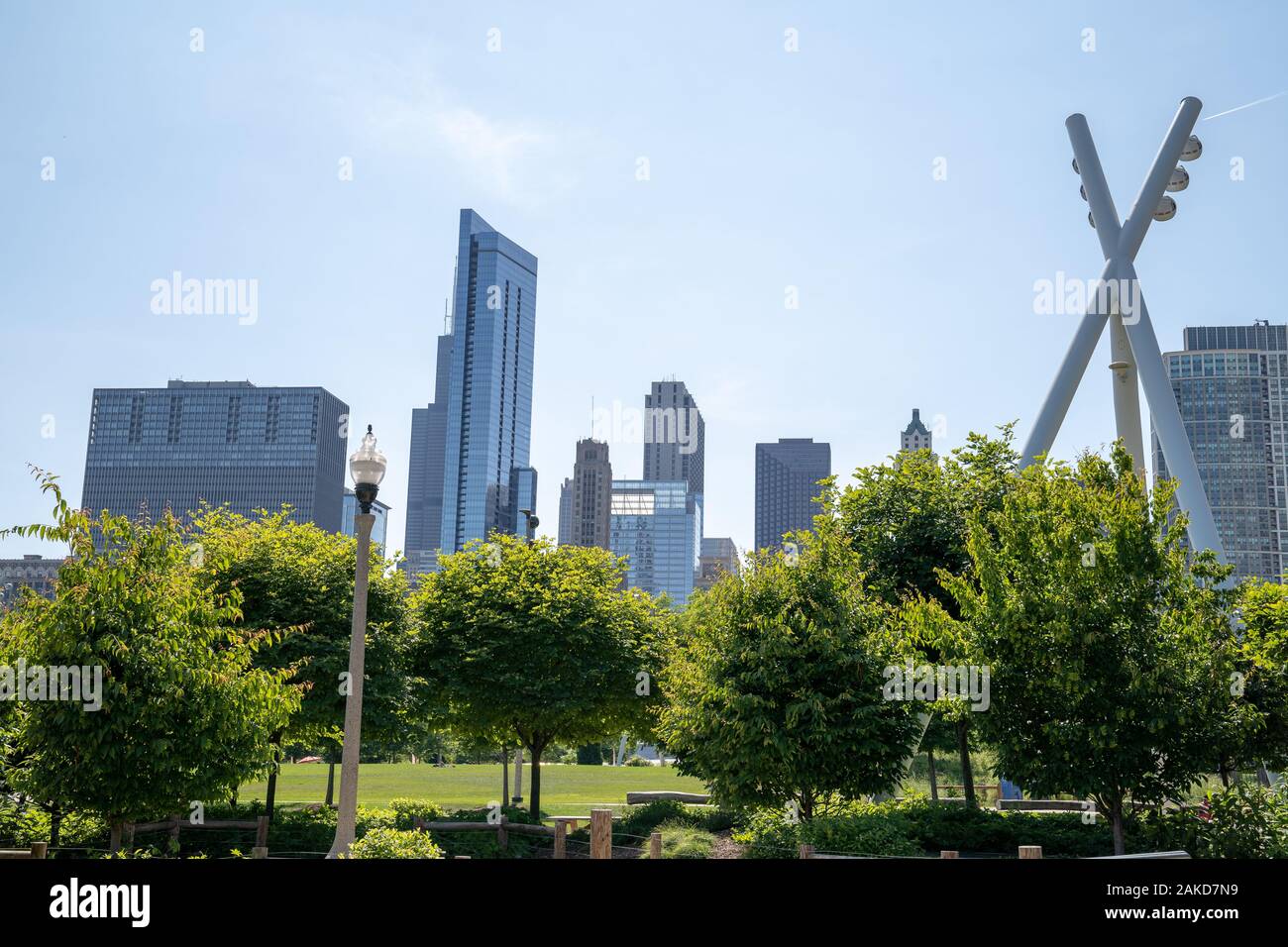 Chicago park green hi-res stock photography and images - Alamy