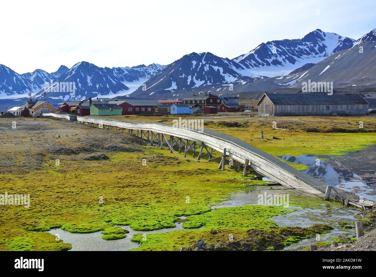 Ny Alesund, Svalbard, Norway Stock Photo - Alamy
