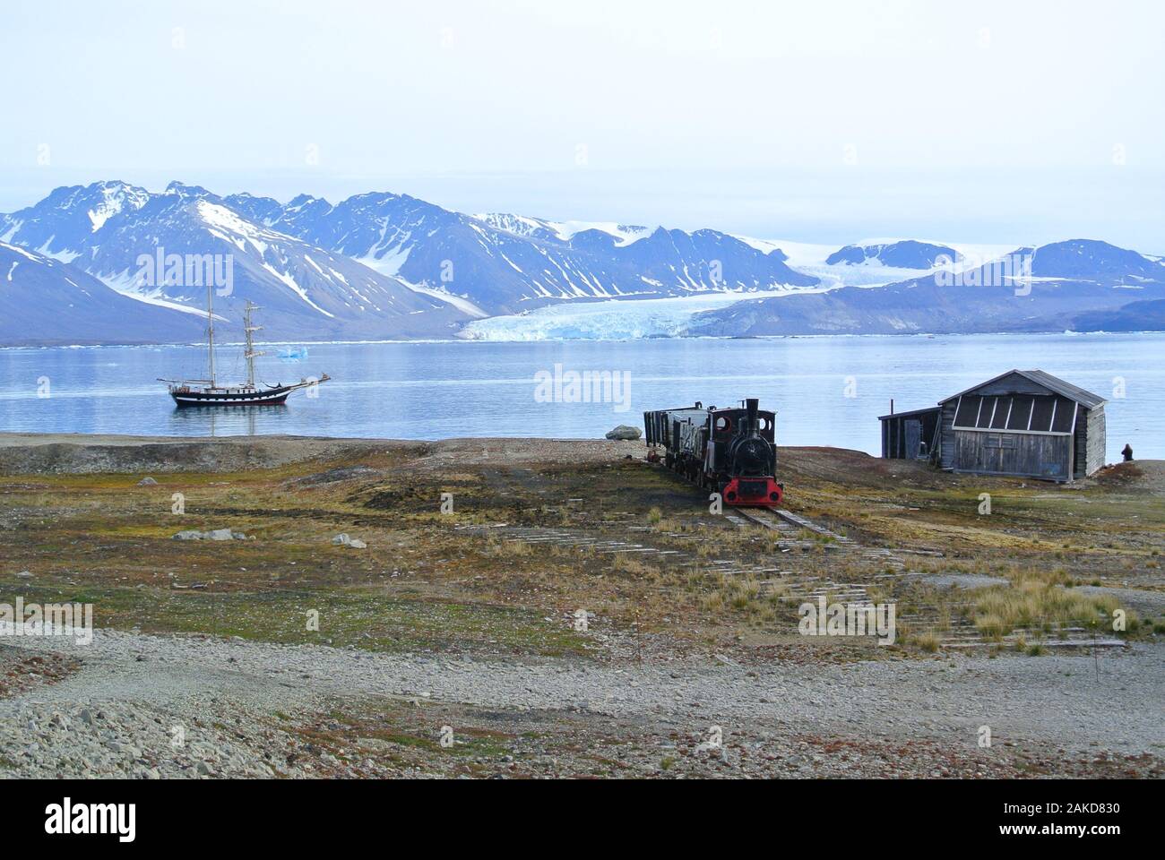 Ny Alesund, Svalbard, Norway Stock Photo - Alamy