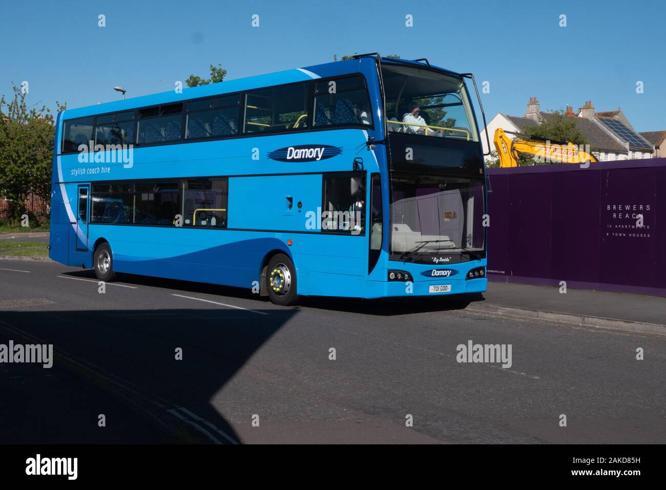 Damory 8101 a Scania N70UD, with East Lancs Olympus bodywork, waiting ...