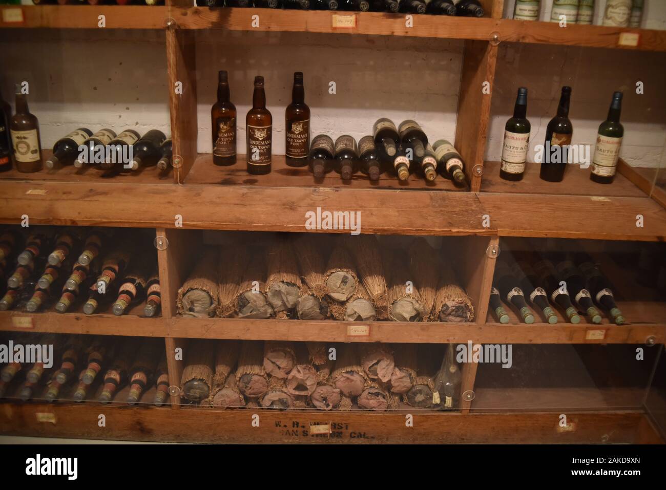 Hearst castle wine cellar hi-res stock photography and images - Alamy