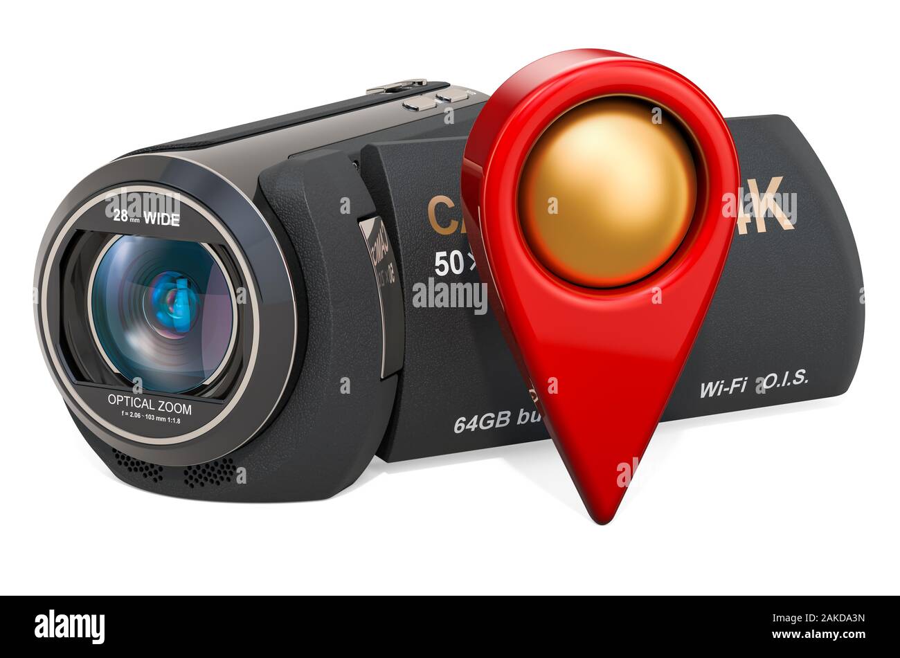 Map pin symbol camera icon hi-res stock photography and images - Alamy