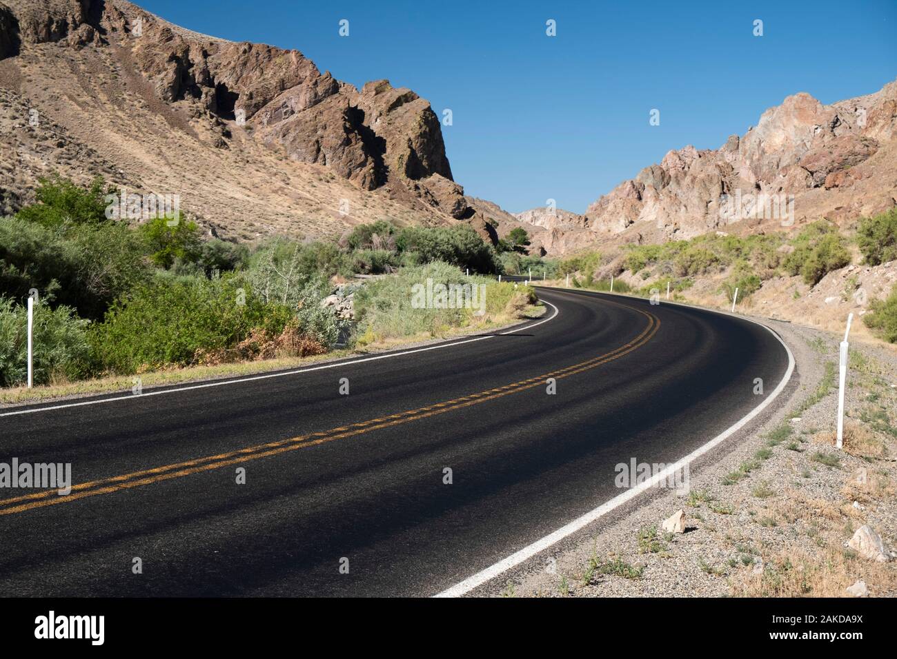 Wilson Canyon Walker River Nevada Stock Photo - Alamy