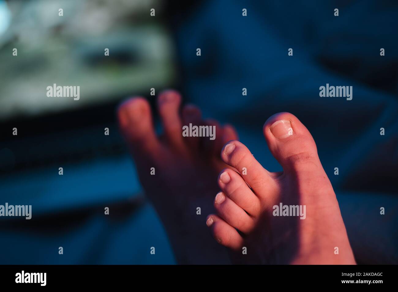 Long toe nails hi-res stock photography and images - Alamy