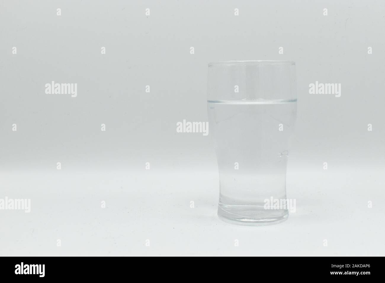 glass of water isolated on white background Stock Photo - Alamy