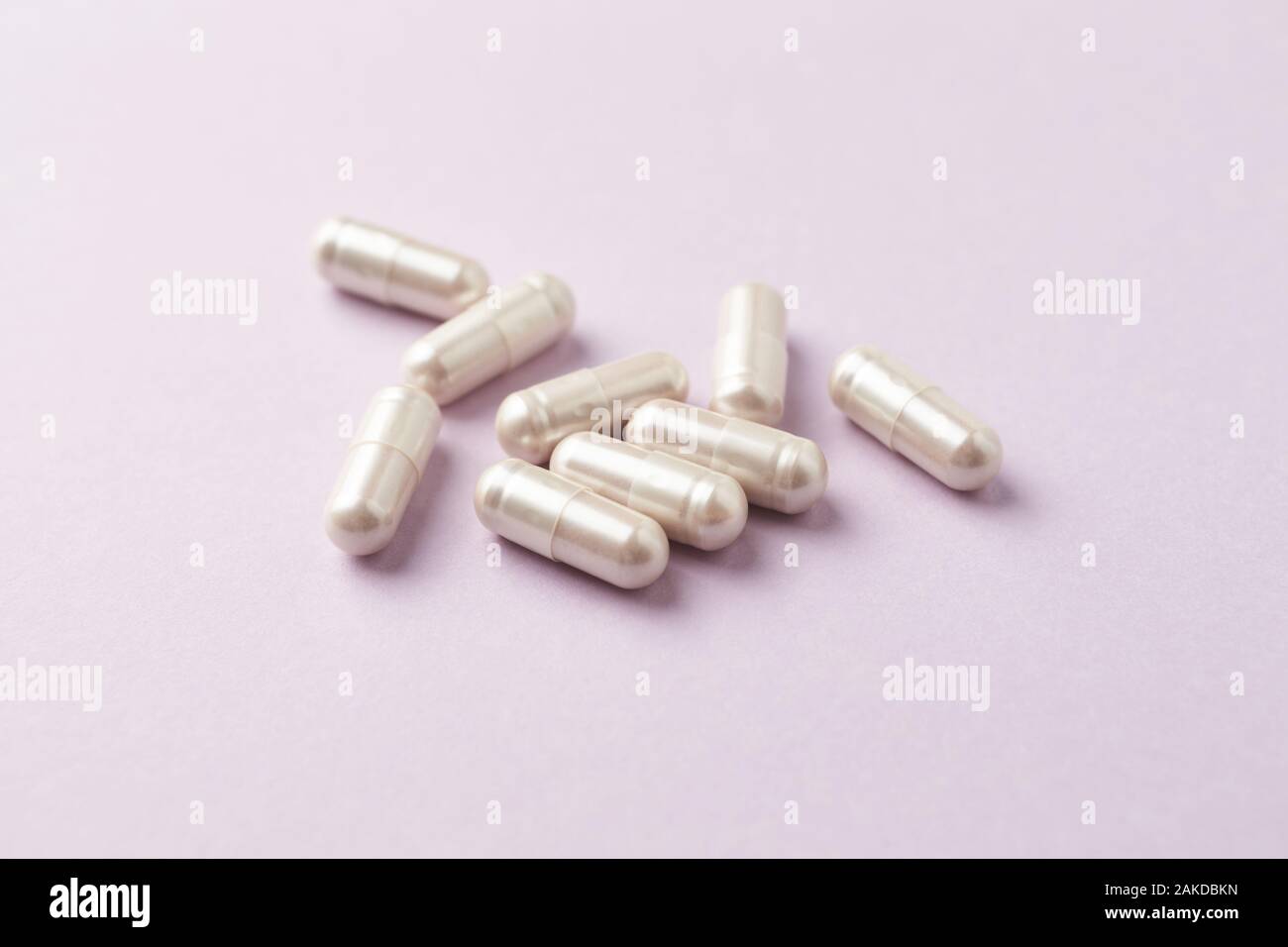 Carnitine capsules. Concept for a healthy dietary supplementation ...