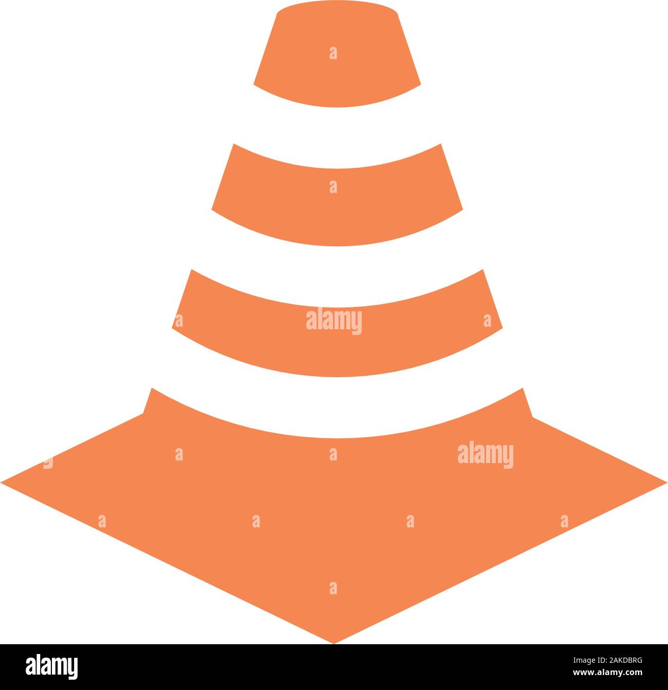 Cone architecture Stock Vector Images - Alamy